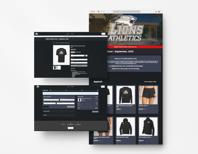 Custom Stores - vbs apparel